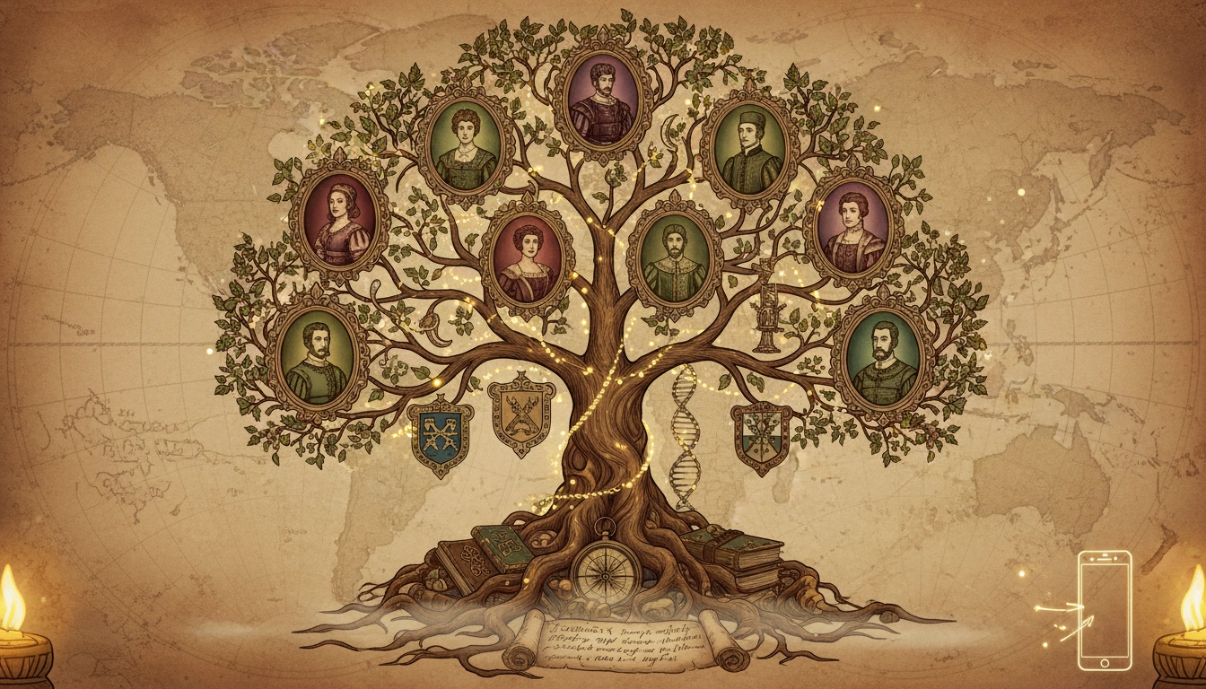 🌳 Descubra Quem São Seus Antepassados e Monte Sua História! - Zazuke
